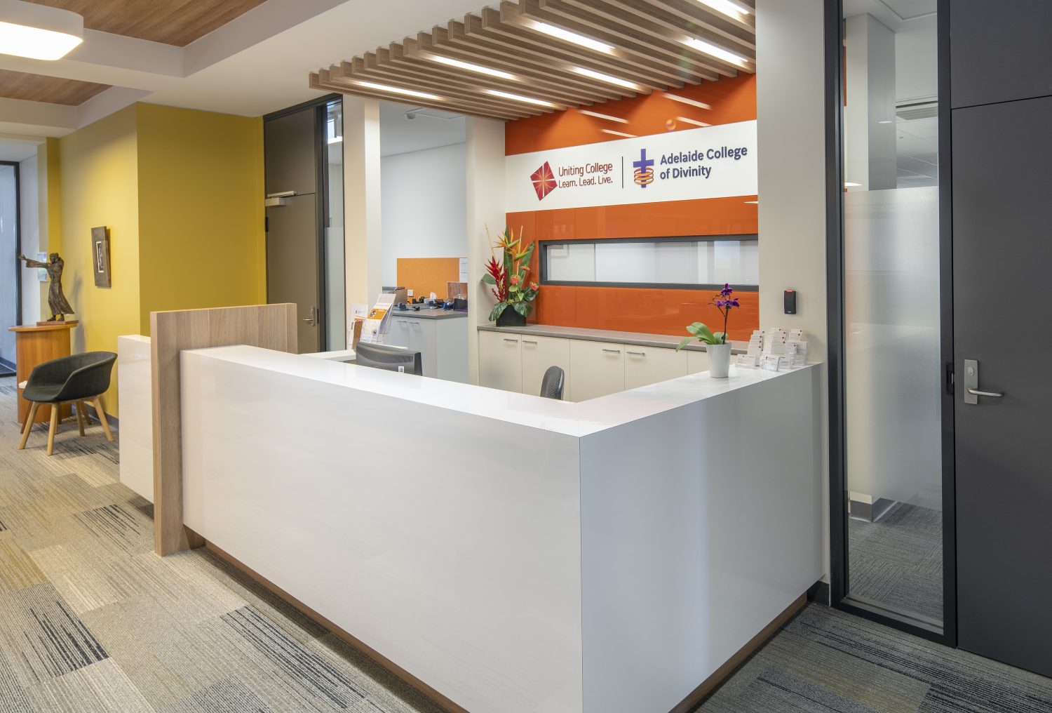Uniting College Reception HodgkisonArchitects - Hodgkison
